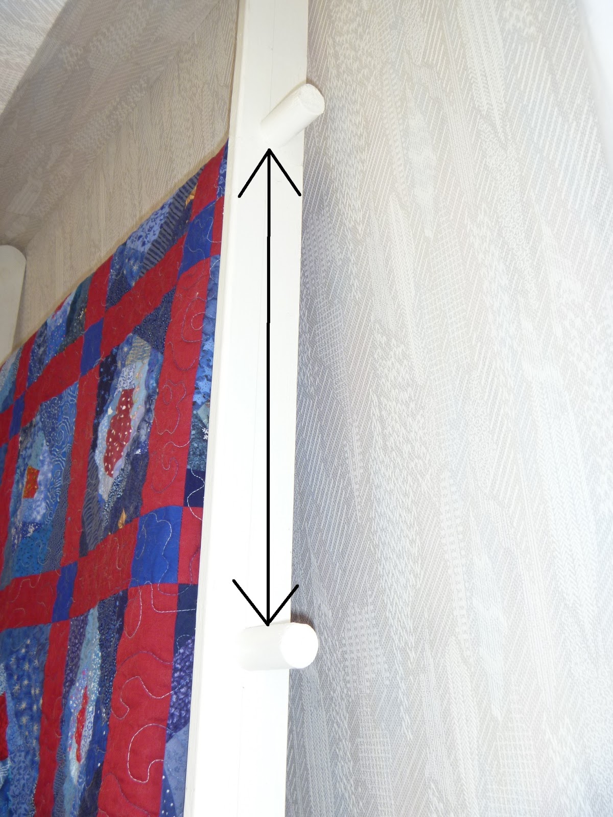 Applique 'n Patch Quilting: DIY Quilt Ladder