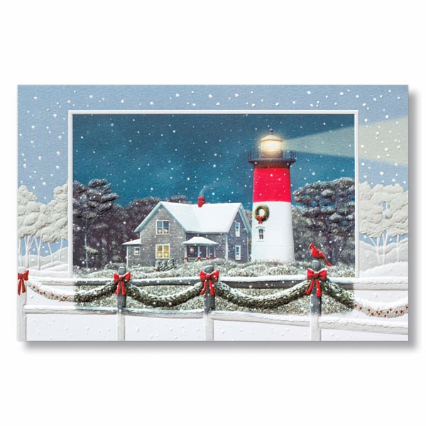 none: A Lighthouse Christmas Card