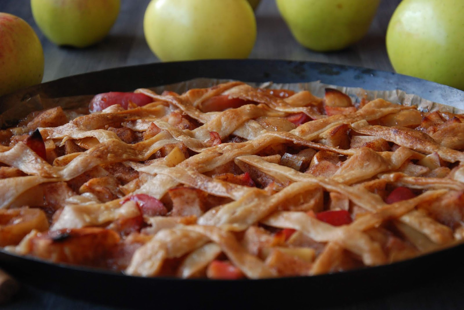From Belgium wit loof: Apple pie