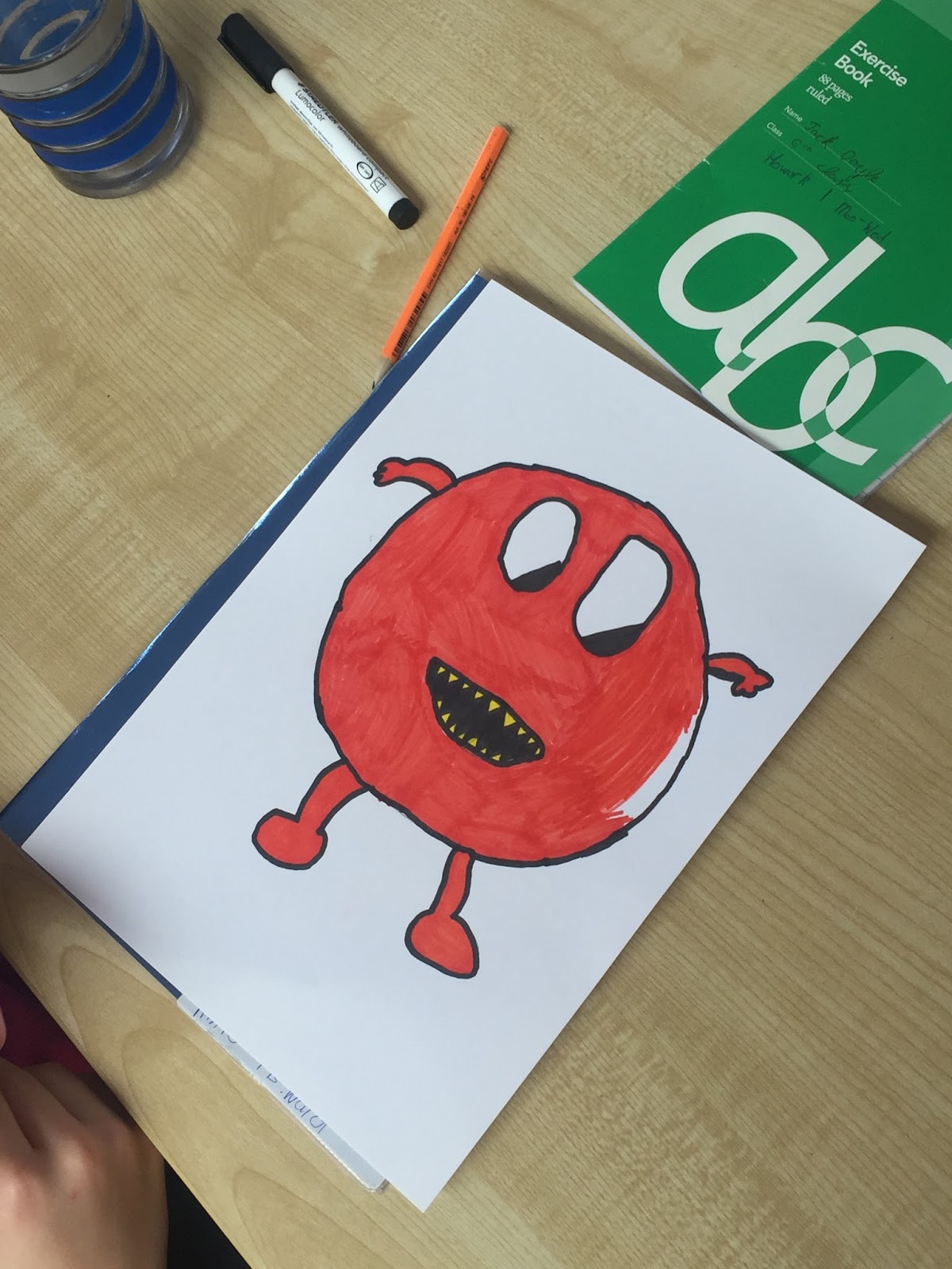 Ms Wards Classroom: Dojo Monster Door Art