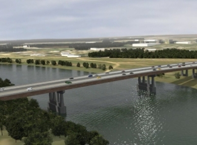 Industrial History: O.K. Allen 1936-2015 Bridge over Red River in ...