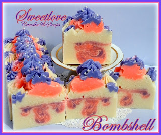 Sweetlove Candles & Soap Bakery: Bombshell Type Luxury Shea Butter Soap