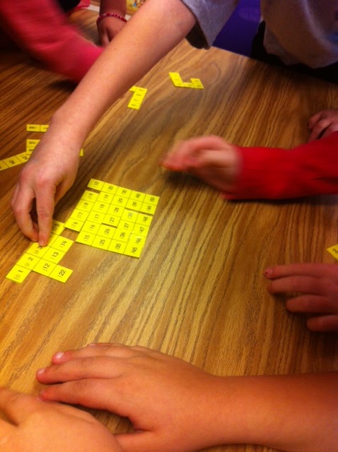 Simply Second Grade: Class Number Grid Activity