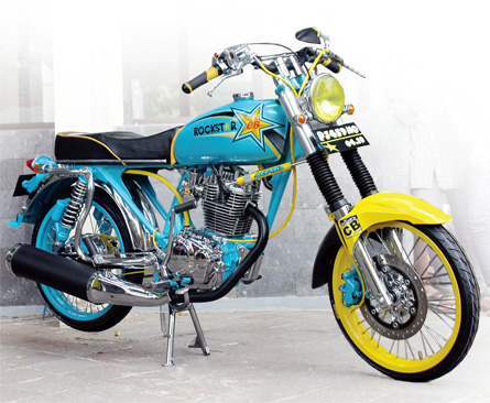 speednampes: Modifikasi Honda CB Terbaru 2016