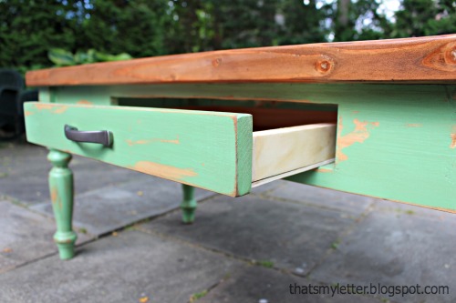 DIY Coffee Table (with drawer) - Jaime Costiglio