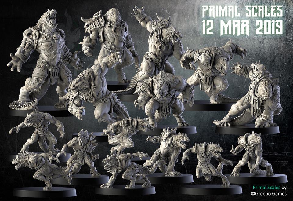 Tabletop Fix: Greebo Games - Primal Scales Preview