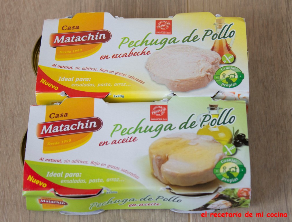 el recetario de mi cocina: Wontons de pollo en lata