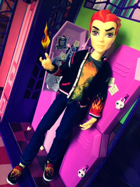 monster high: la foto de Heath y Abbey
