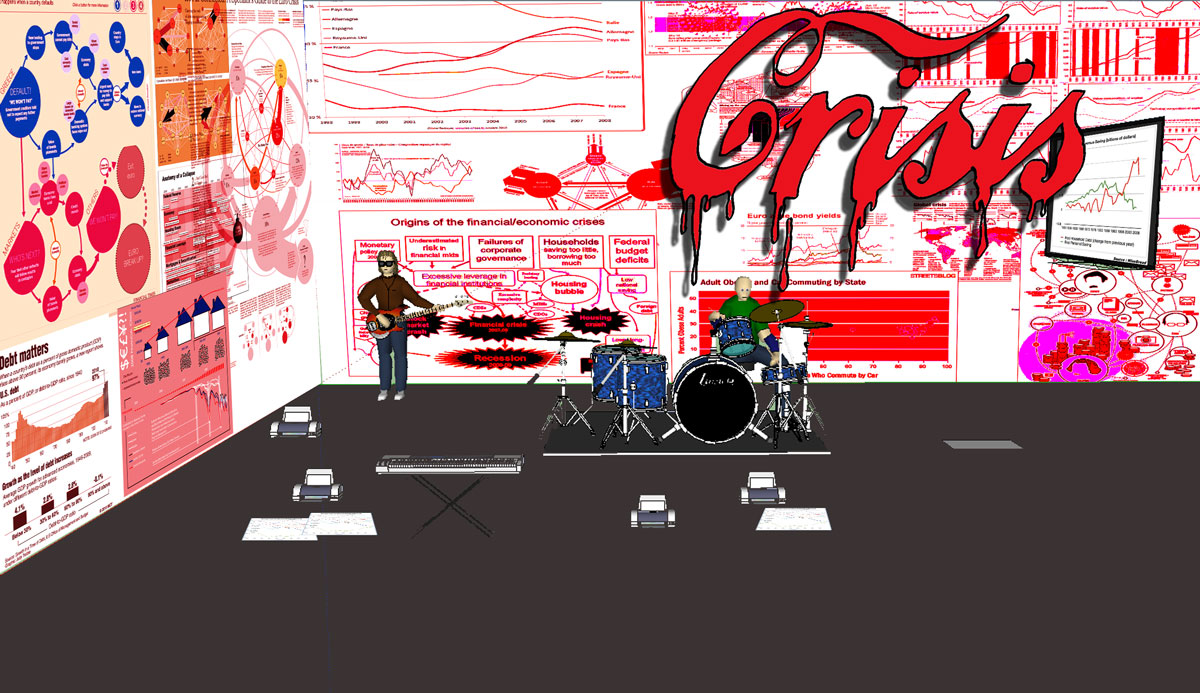 Scores: CRISIS, Partitions graphiques pour musique de chambre (rock'n ...