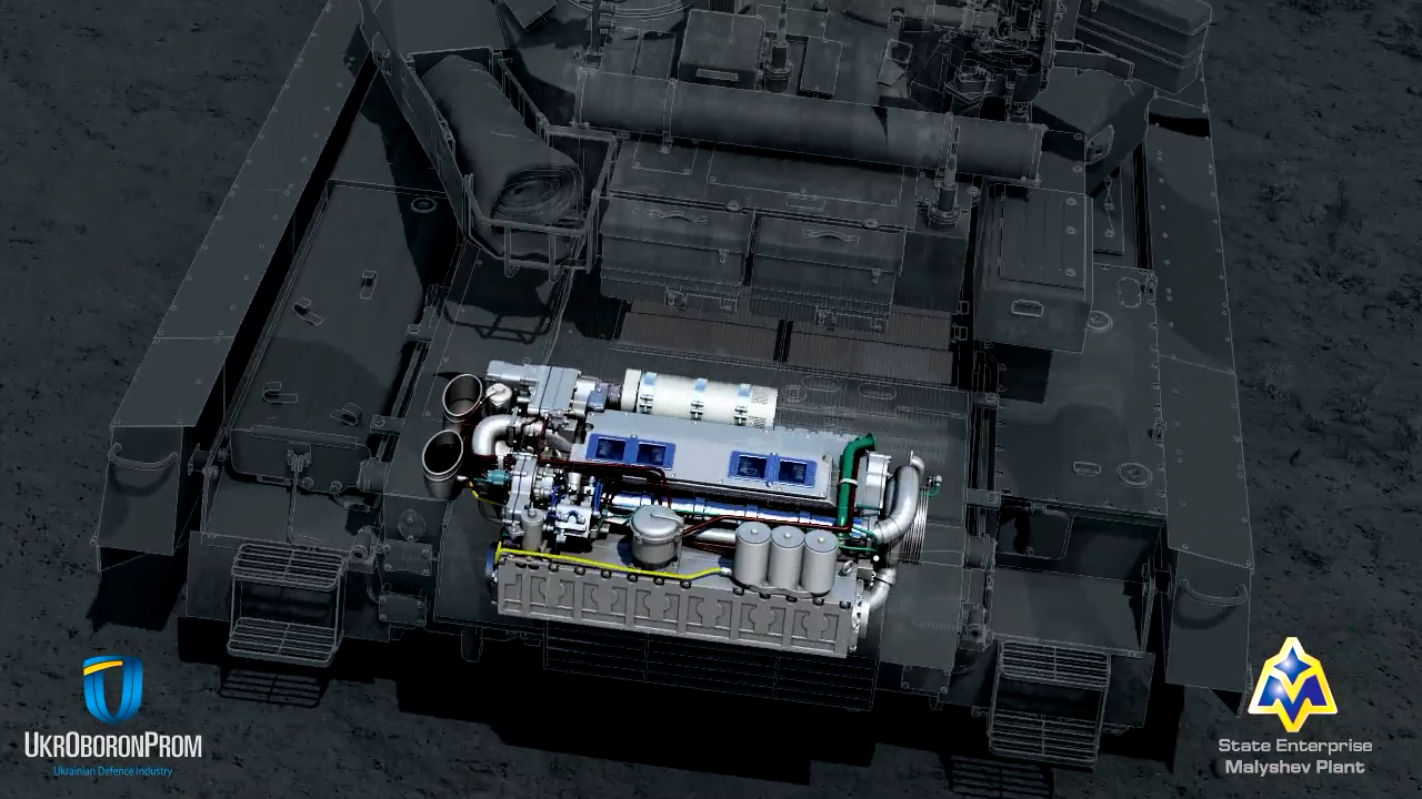 Glavcom: 6TD-2E ukrainian tank engine