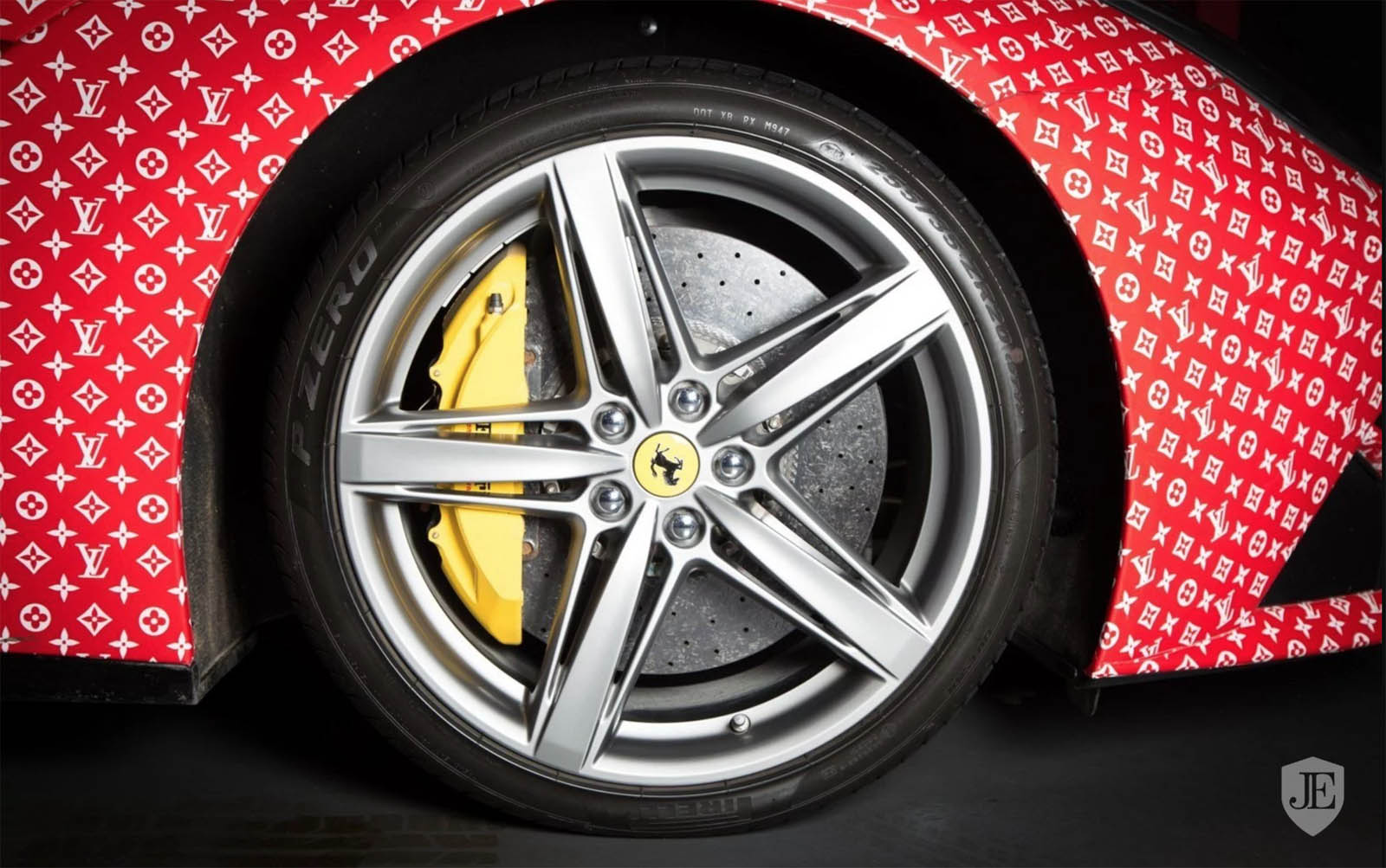 That Sneaker Kid is Selling His Louis Vuitton-Wrapped Ferrari F12 - car ...