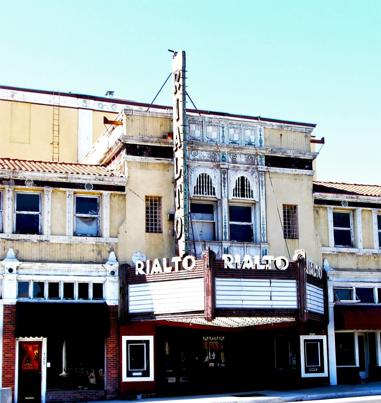 Los Angeles Theatres: Rialto Theatre: history + exterior views