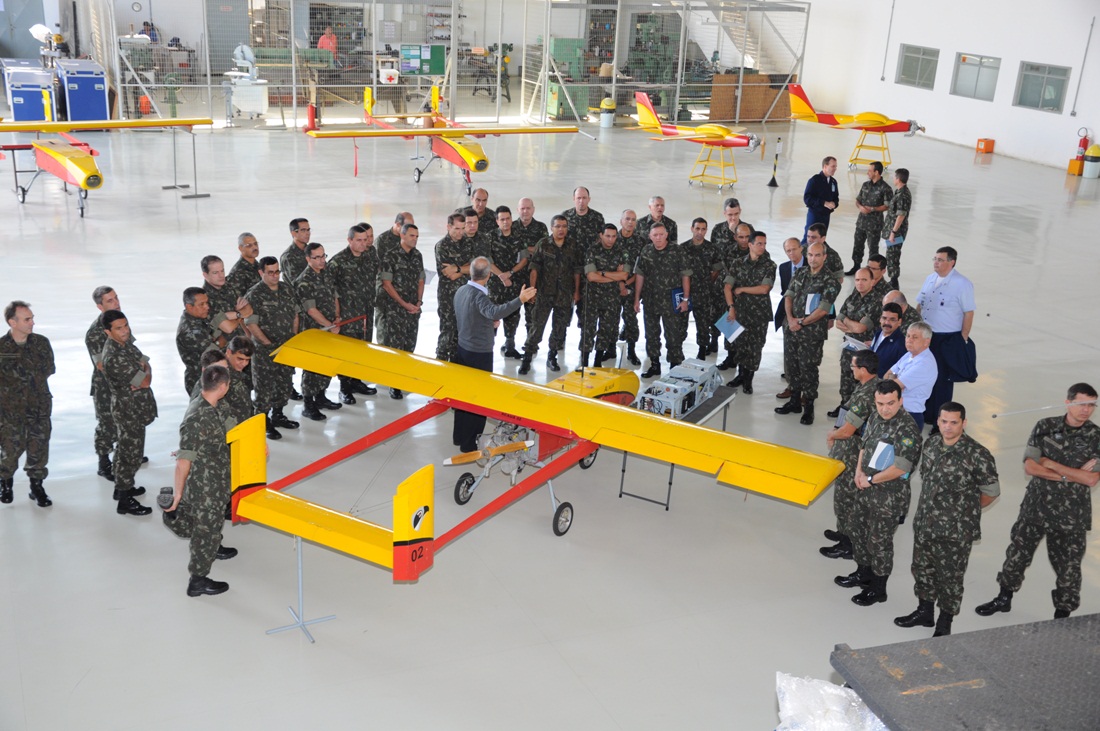 Oficiais-Alunos do CPEAEx/ ECEME Visitam o IAE