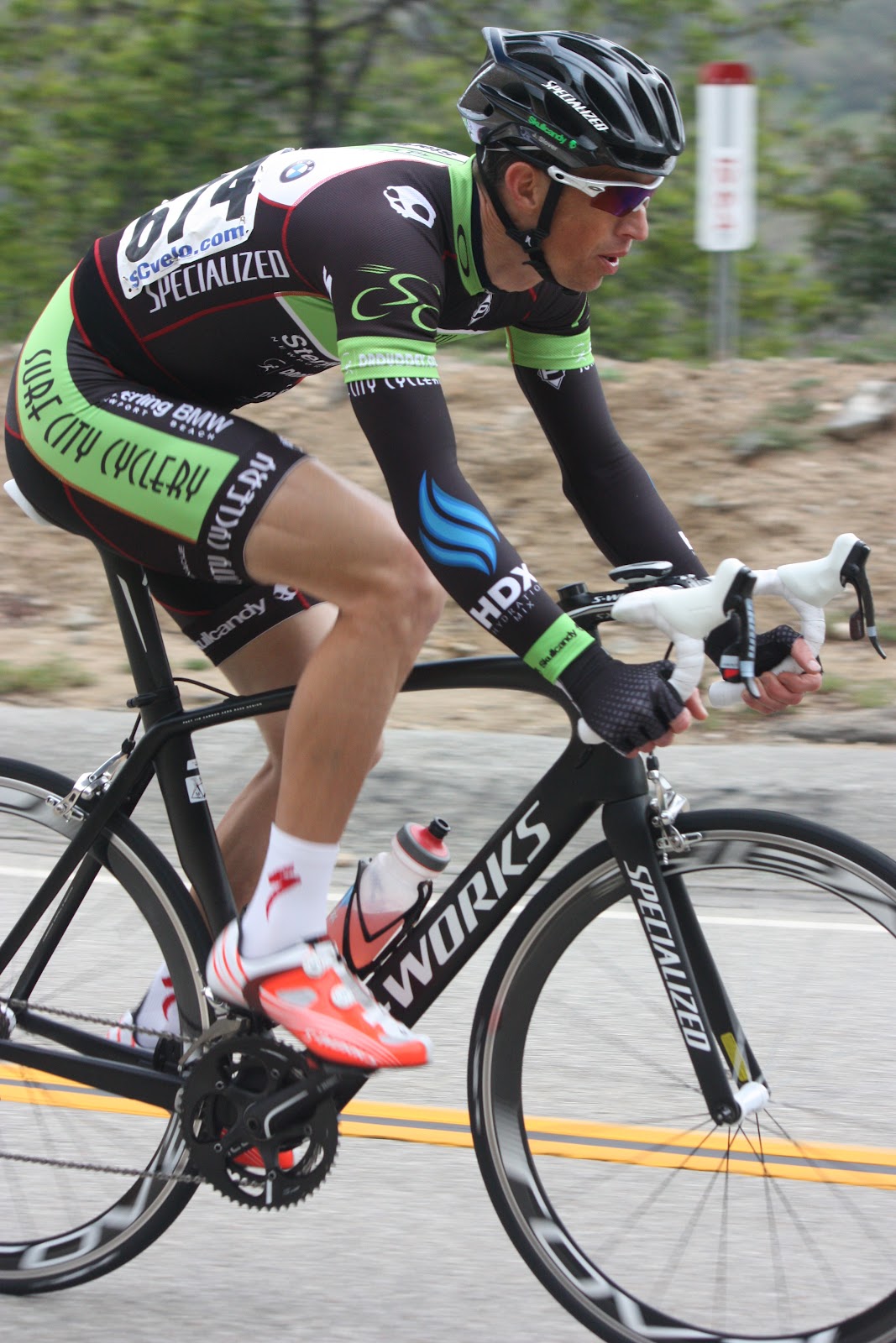 The ClaremontCyclist: SDSR 2012, Stage 1: Attacking the Mountain...