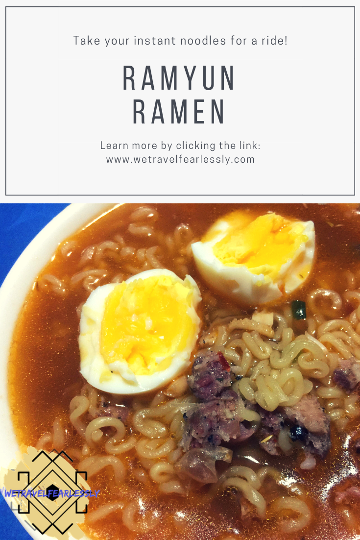 Ramyun Ramen - WTF Recipe ~ WeTravelFearlessly