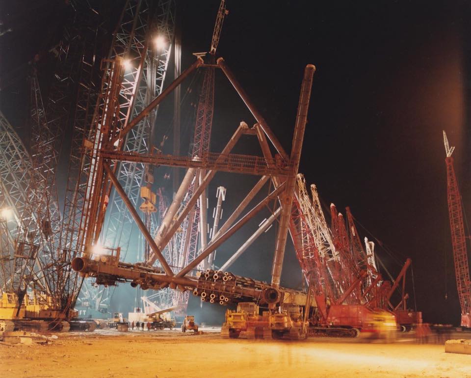 Industrial History: Turning an Oil Rig Jacket