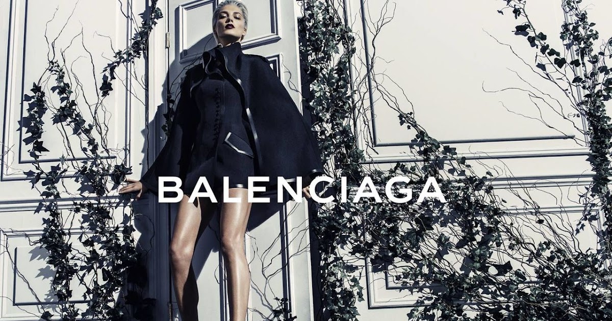 Smile: AD Campaign: Balenciaga Spring/Summer 2014: Daria ... | ADVERTISING