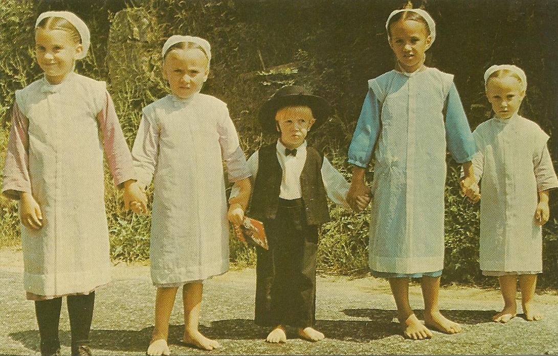 Vintage Travel Postcards: Pennsylvania Dutch Country