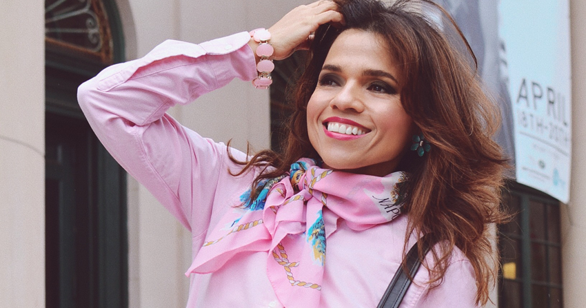 6 Tips For Wearing All-Pink To Work Without Looking Like Cotton Candy ...
