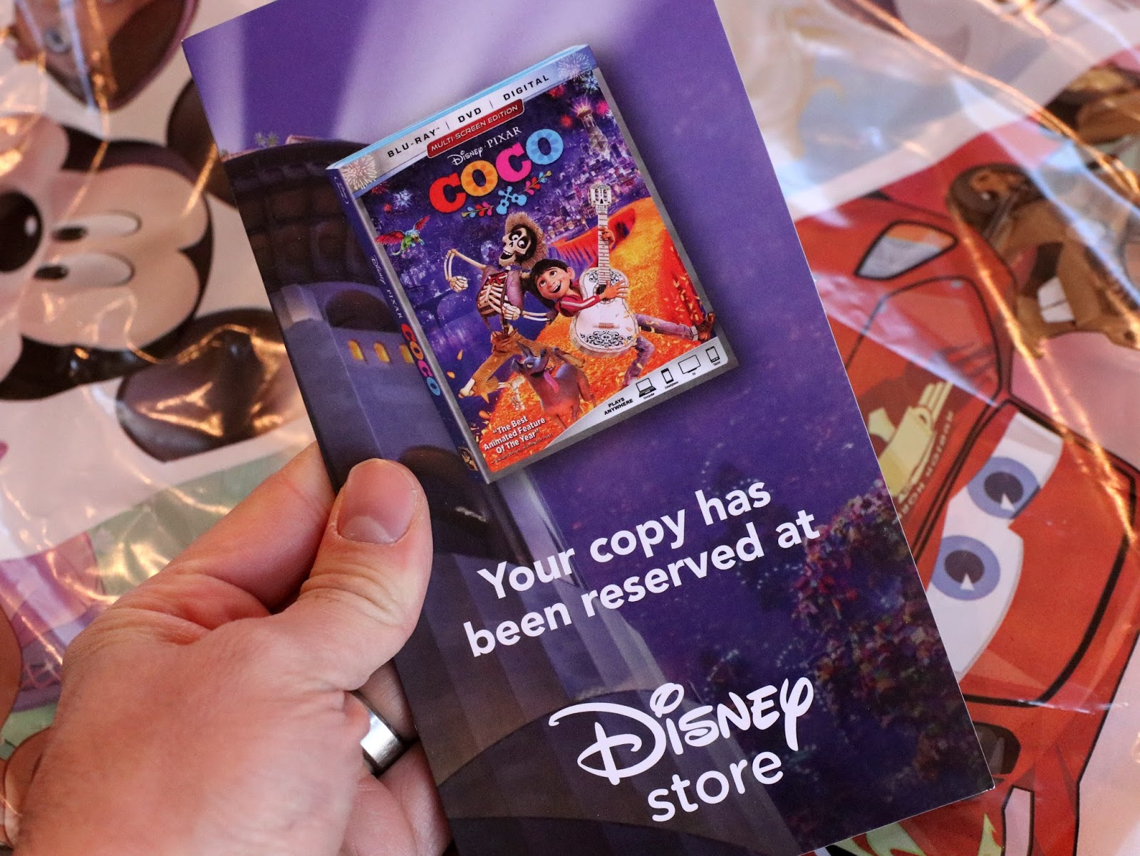 Dan the Pixar Fan: Coco: Disney Store Exclusive Lithograph Set (Blu-Ray ...
