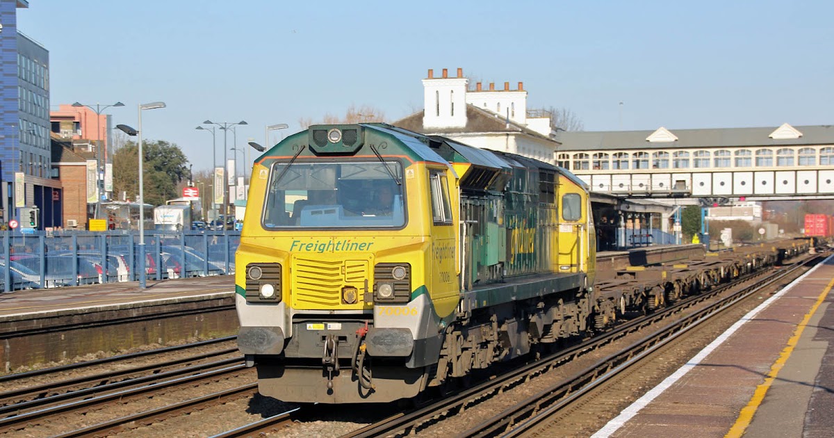 47s and other Classic Power at Southampton: Freightliner Workings at ...