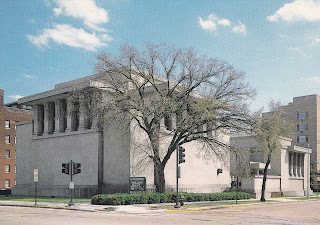 POSTALES INVENTADAS: 888. Unity Temple. Oak Park, Illinois