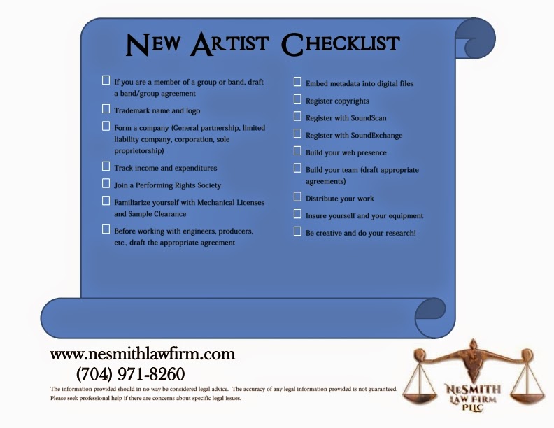 Laws of Beats and Rhymes: New Artist Checklist