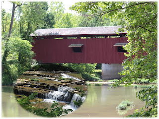 WATERFALLS BY WHEELS: CATARACT FALLS - Cloverdale, Indiana