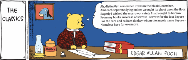 COFFEE RANDOMS: Edgar Allan Pooh