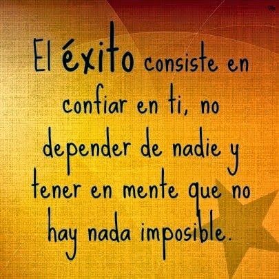 las Frases mas inspiradoras para lograr el Exito en la Vida - Frases de ...