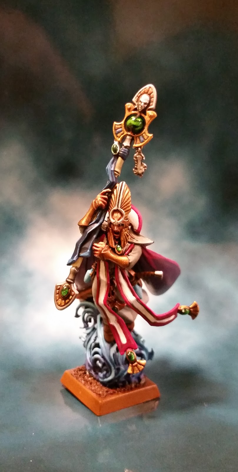 The Chattering Horde: High Elf Archmage and Great Eagles - Finished!