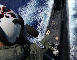 Royal Navy submarine HMCS Victoria (SSK 876) During Rim of Pacific ...