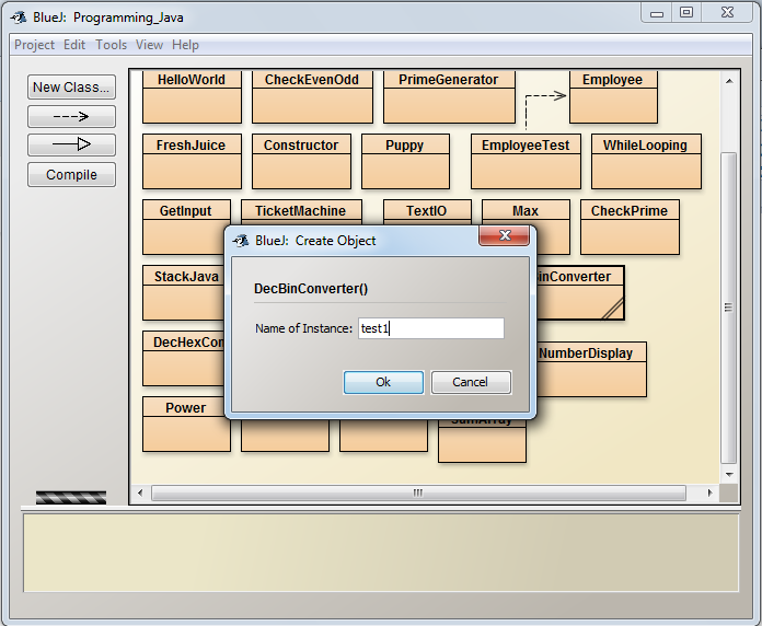 Belajar dan Hiburan: Java Programming : Mengkonversi Bilangan Desimal ke Biner