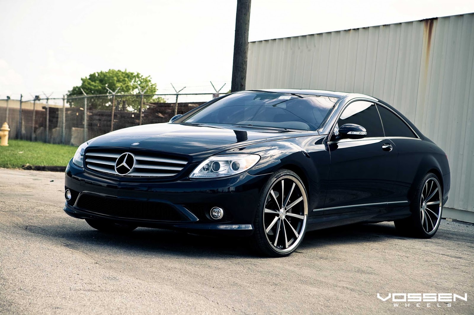 Mercedes Benz CL550 4 MATIC (2012) by Vossen Wheels