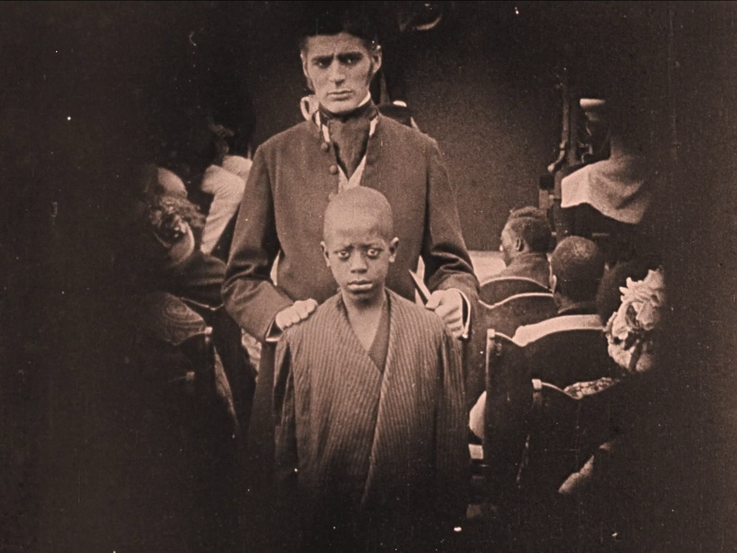 #: The Birth of a Nation: obra-prima policromática (inclui o preto).