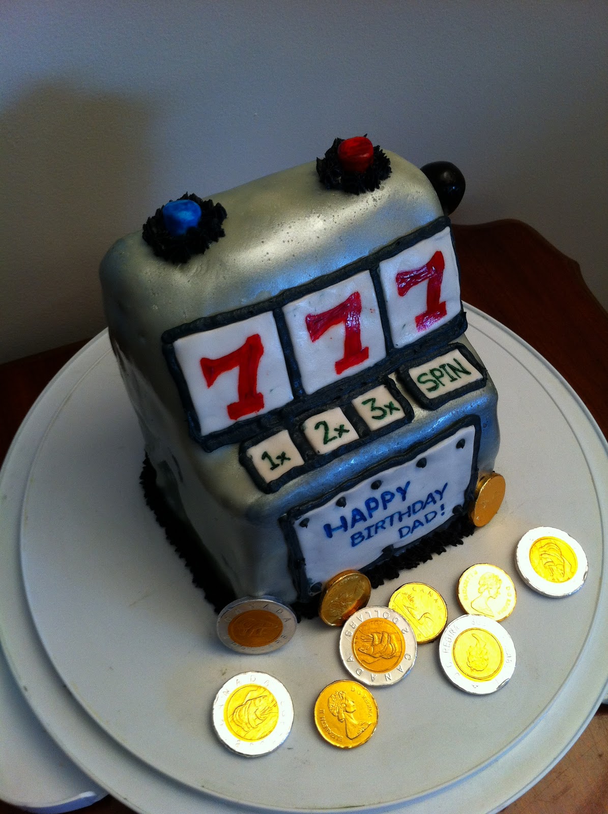 Love Dem Goodies: Slot Machine Cake