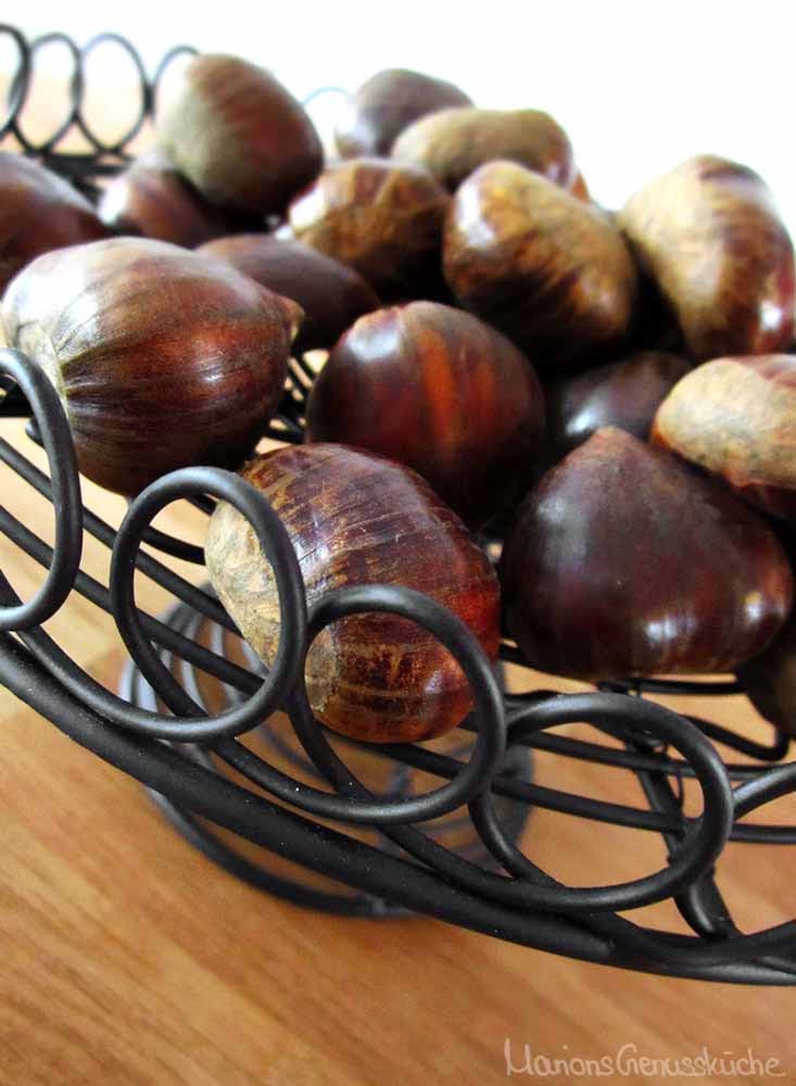 Marions Genussküche: Heiße Maroni, wie auf dem Christkindlemarkt