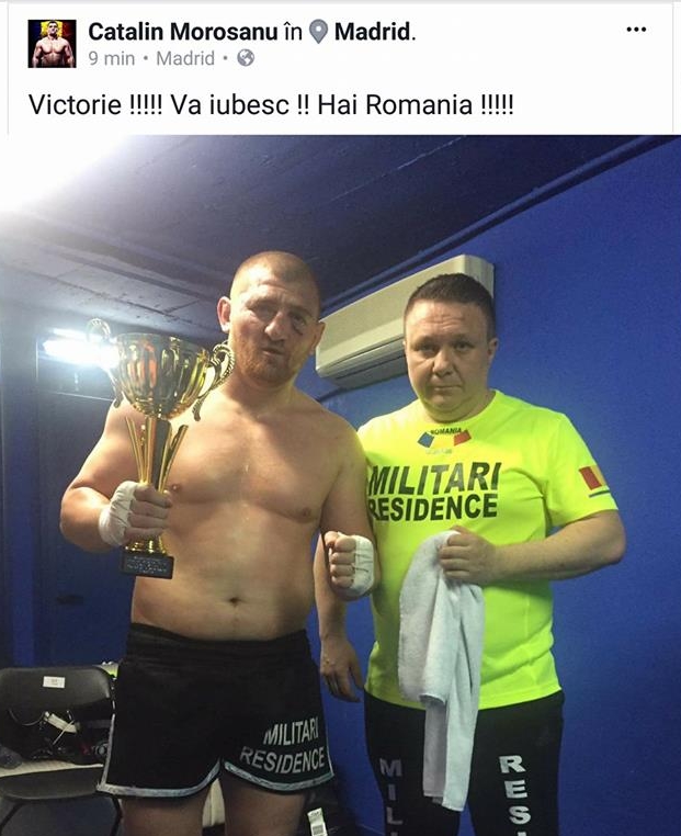 Victorie a lui Morosanu in gala de la Madrid - Blog cu diverse