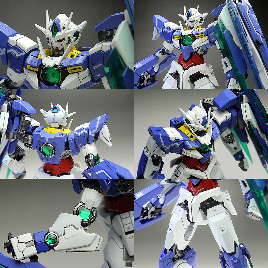 Painted Build: RG 1/144 00 Quanta [Detailed]