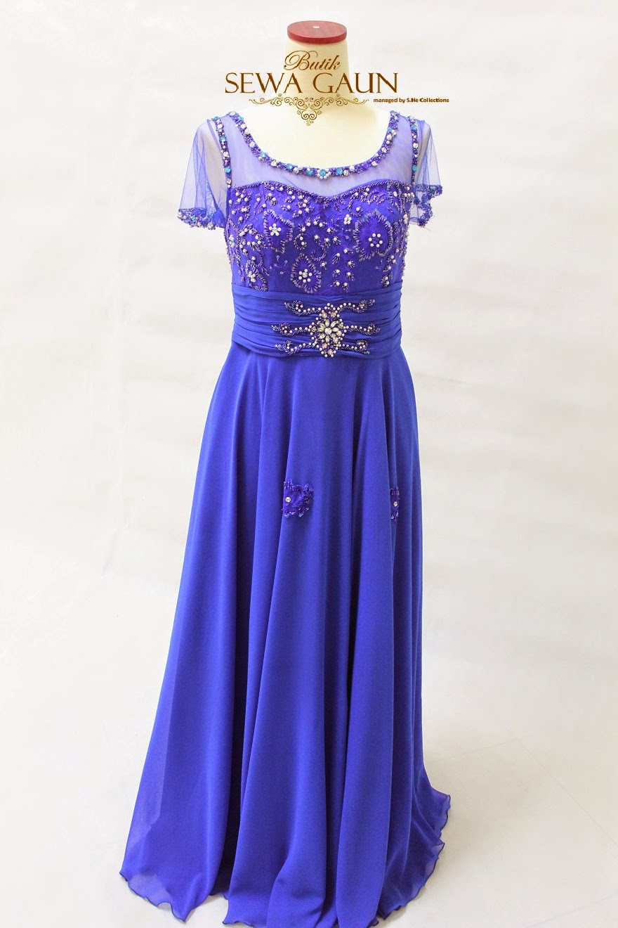 Sewa Gaun Pesta: Sewa Gaun Mama : Biru ( Part I )