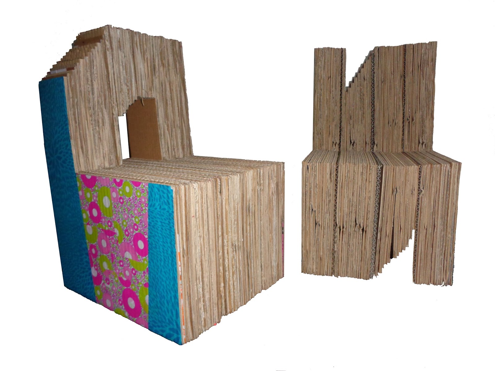 lauraboceta•illustrations•: SILLAS DE CARTÓN PARA LOS PEQUES