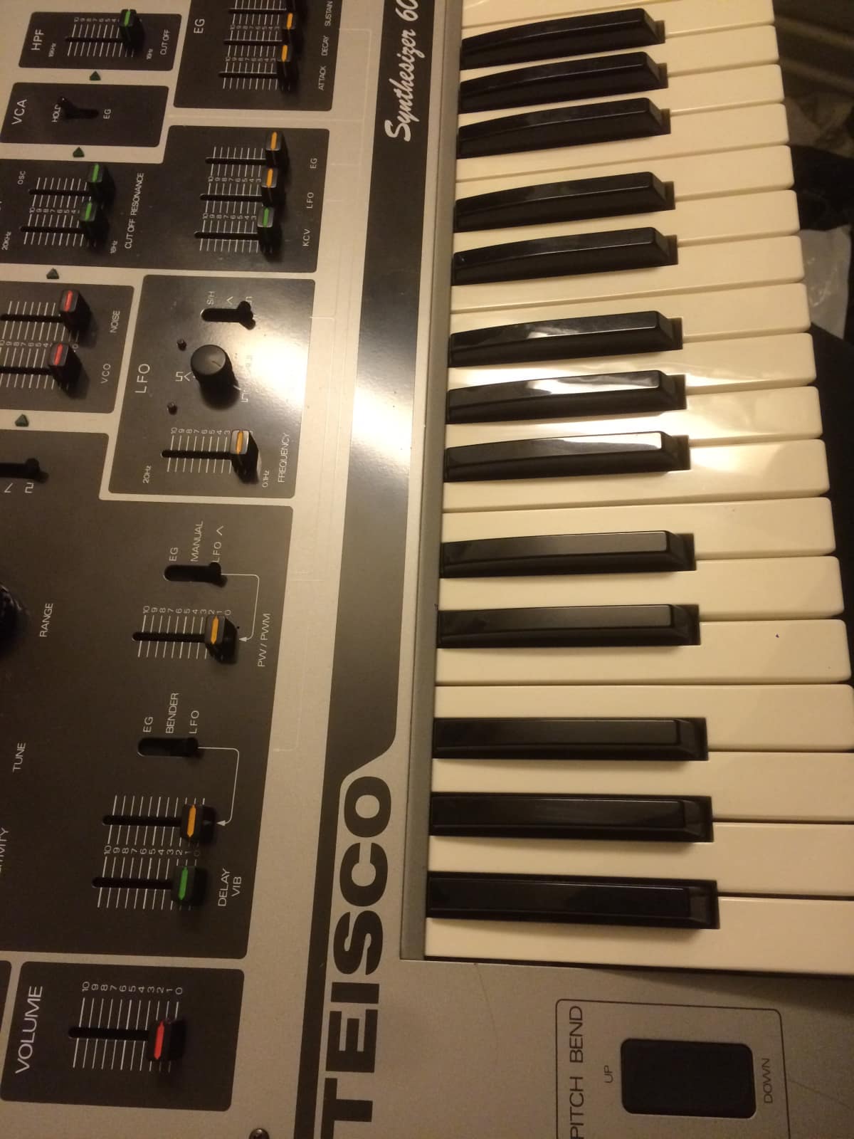 MATRIXSYNTH: Teisco 60f 1980