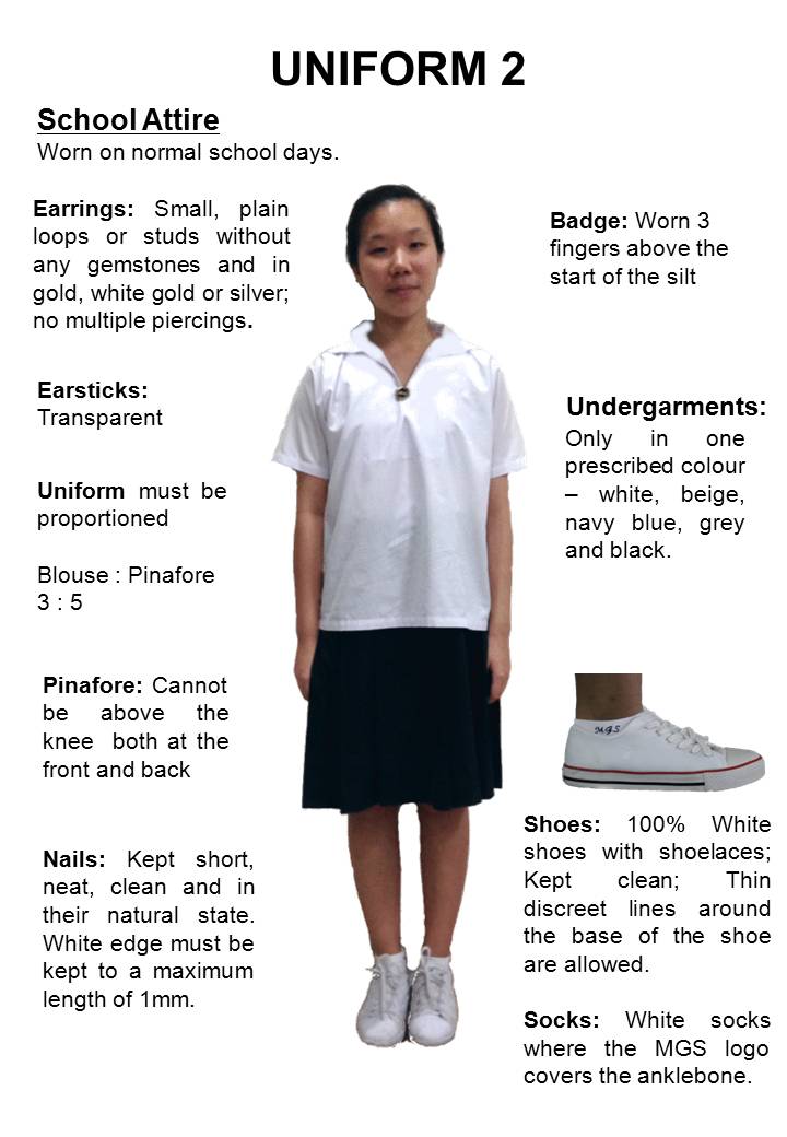 SSU Singapore School Uniforms: MGS Methodist Girls’ School