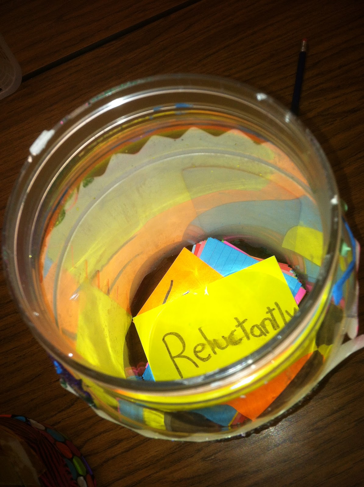 Learning With Joy: Points of Pride: Our Class Word Jars