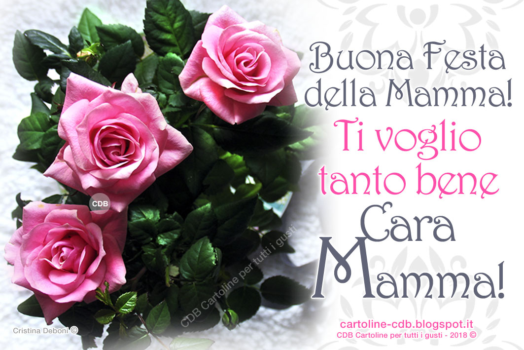 CDB Cartoline per tutti i gusti: 💕 Cartolina BUONA FESTA della MAMMA ...