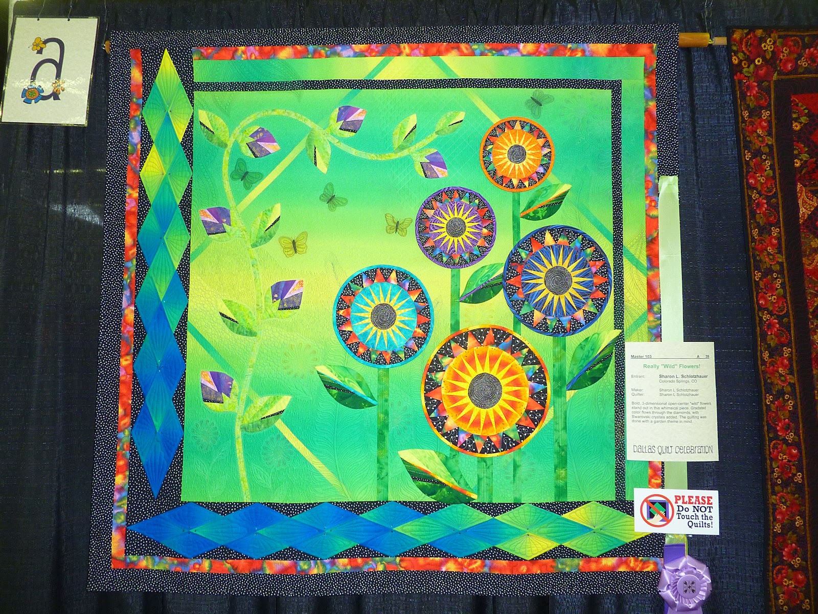 I'm working on a project (revisited): Dallas Quilt Show Recap: 1