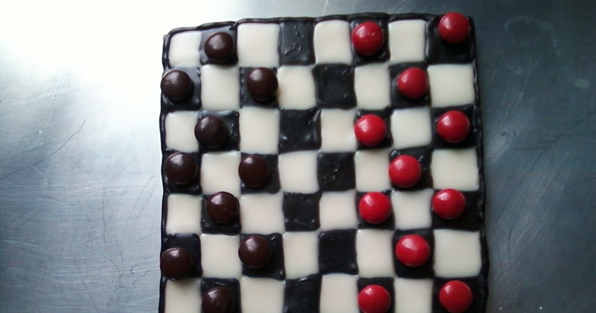 Luvz2Bake!: Chess or Checkers Cookies