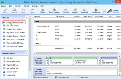 Computer2know: วิธีเพิ่มขนาดไดร์ C หรือไดร์ฟอื่นๆ บนวินโดว์ 7,8,10 ด้วย ...