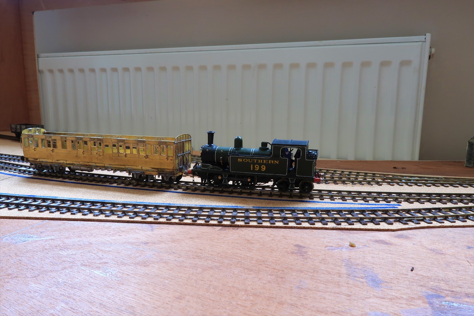 CParkstone's Railway modellers Blog: Exton Quay's Track laying