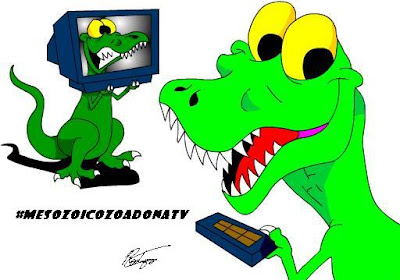 MESOZOICO ZOADO: Mesozóico Zoado na TV - Campanha no twitter